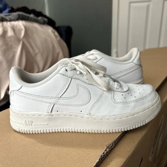 Nike | Shoes | Nike Kids Classic White Sneakers | Poshmark